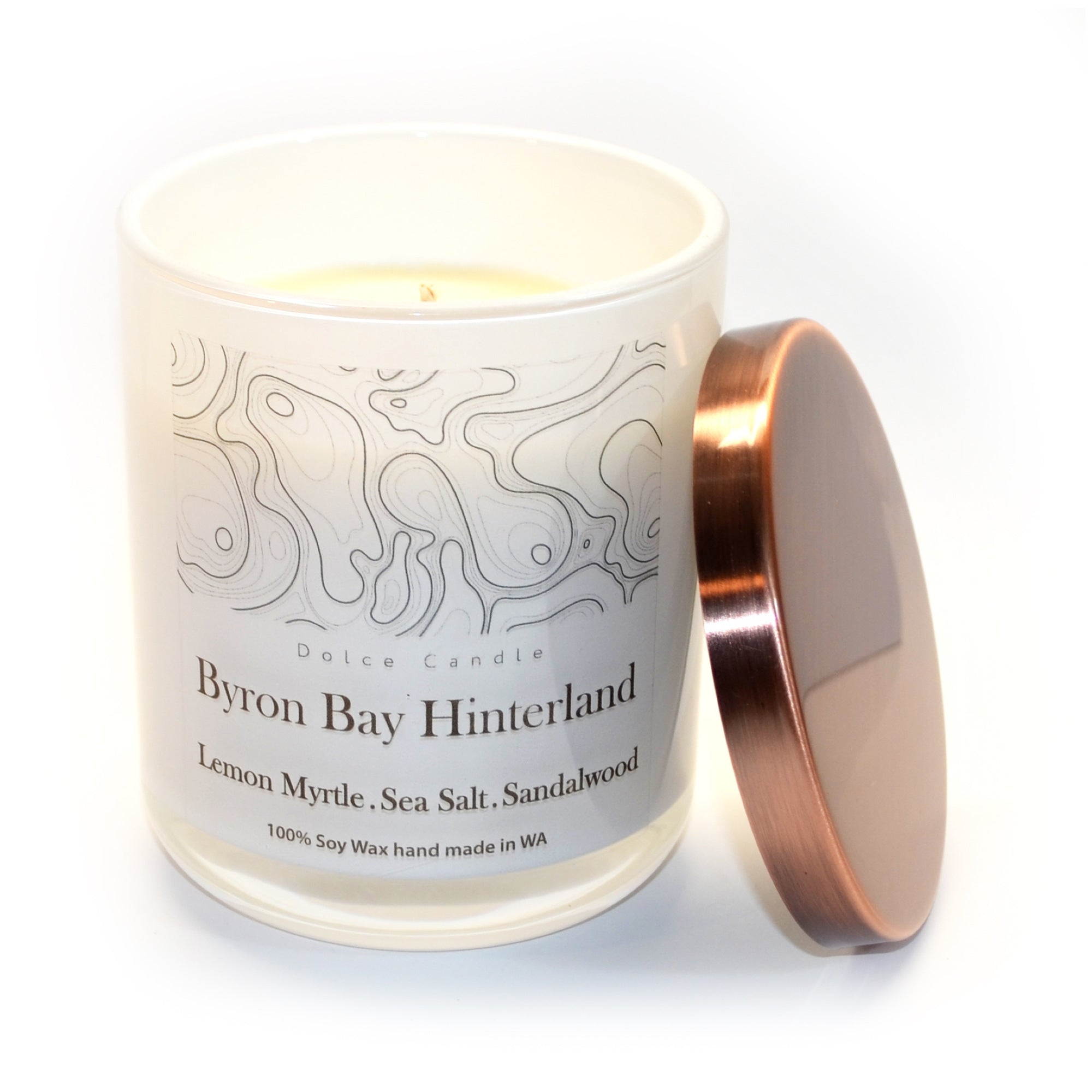 Byron Bay Hinterland | 300g Soy Wax Candle | Dolce Home | Handmade in ...