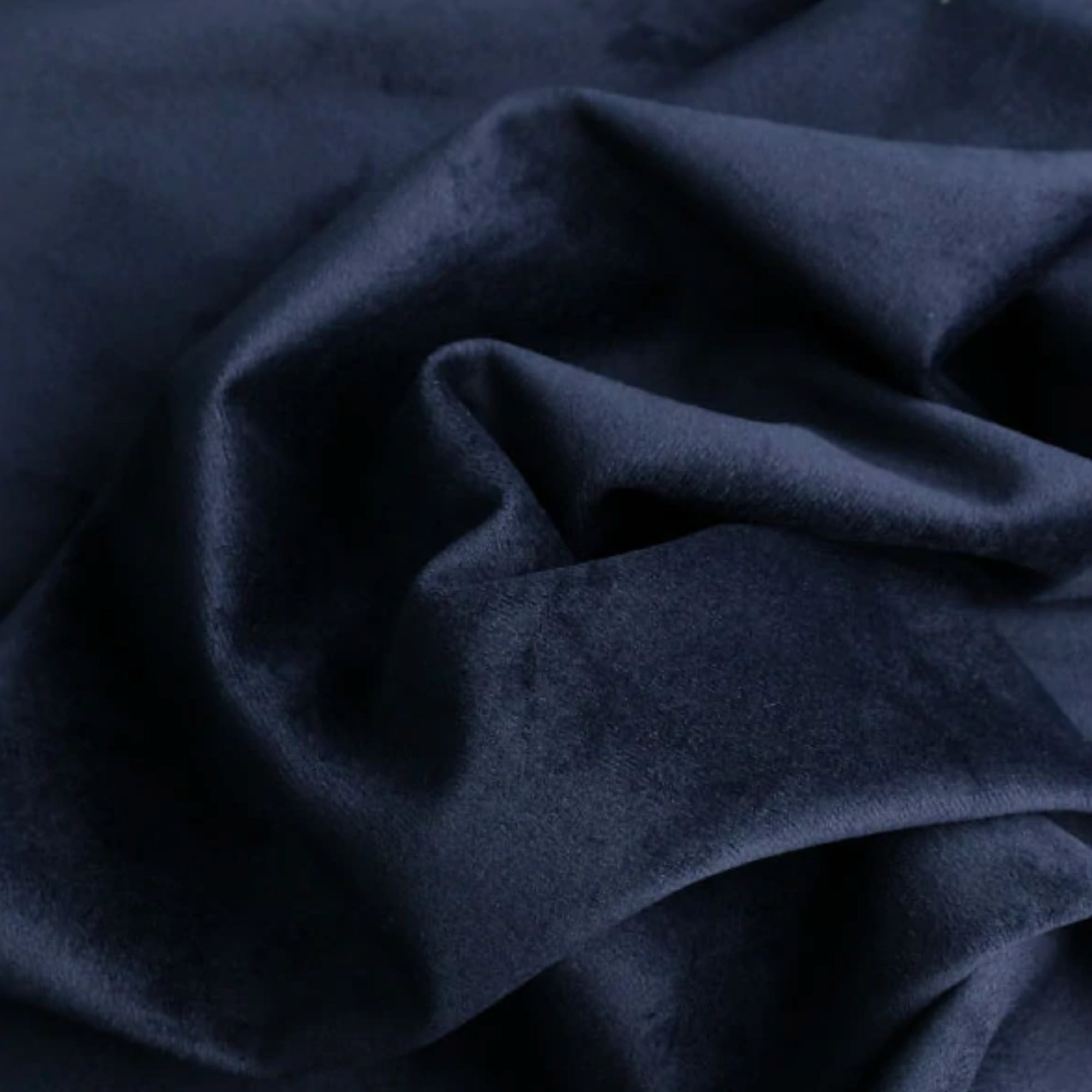 GLAMOUR DARK NAVY FABRIC SAMPLE | MID RANGE COLLECTION – decorista.au
