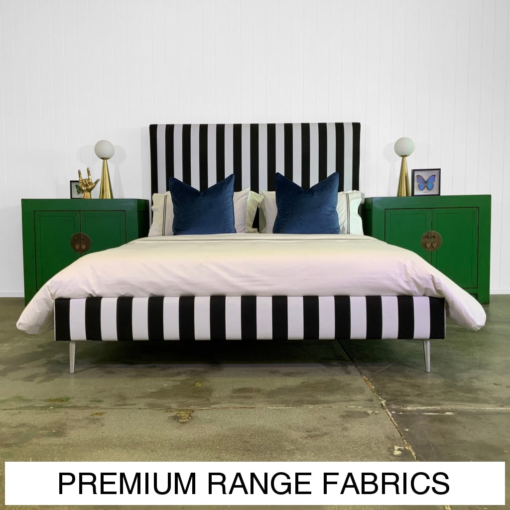 POLO UPHOLSTERED BED | PREMIUM RANGE FABRICS | MULTIPLE SIZES AND OPTI ...