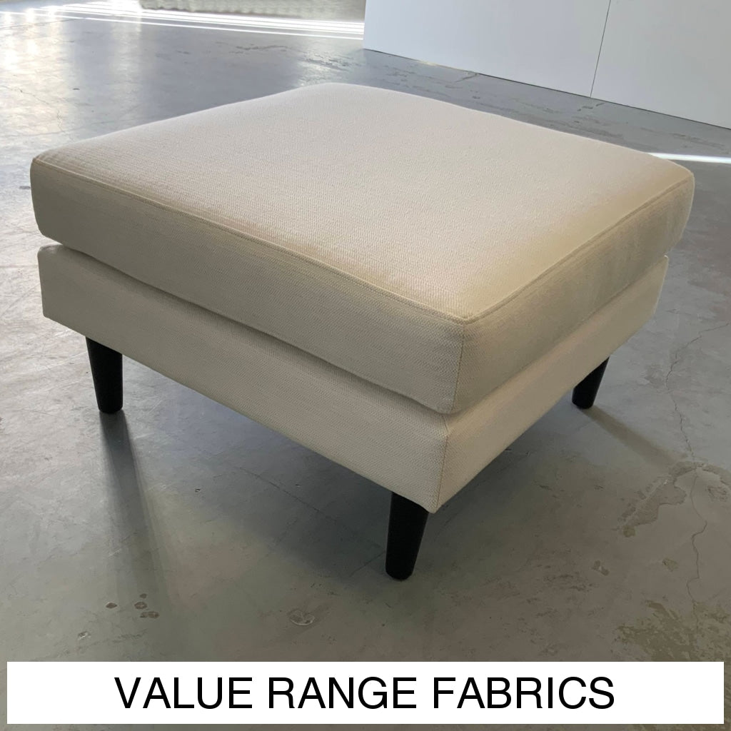 THE PARKER OTTOMAN | VALUE RANGE FABRICS | MULTIPLE SIZES AND OPTIONS ...